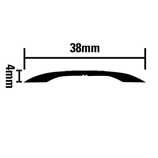 Euro Cover Strip 38mm Self Adhesive - Roberts Flooring Tools & Accessories